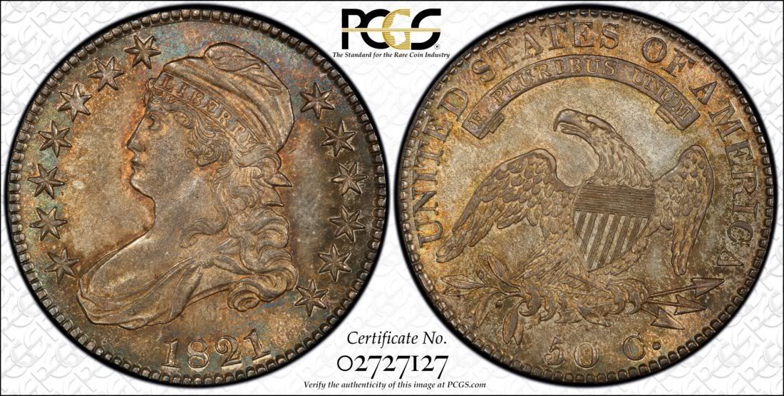 Resurrecting another CBH from my collection - 1821 CBH******GRADE REVEALED***** — Collectors ...